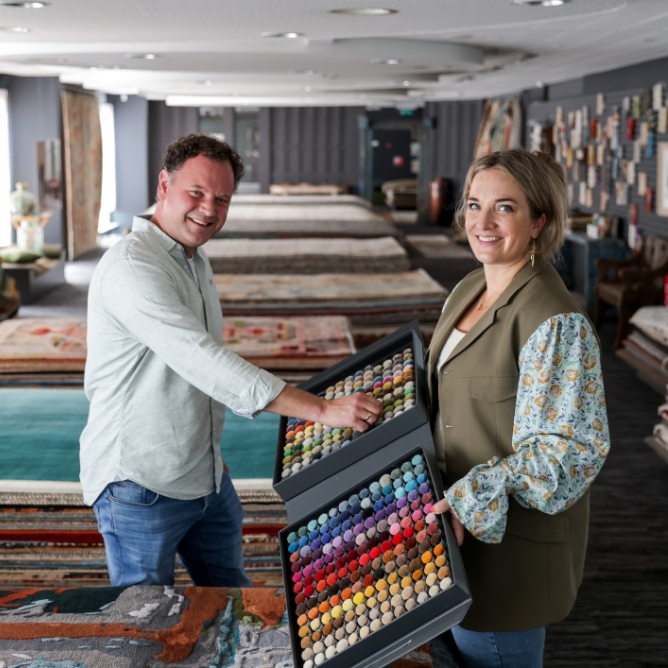 Een vloerkleed op maat - Vloerkledenspecialist